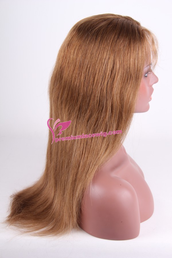 Silk Top Virgin Hair Full Lace Wig Pwc125
