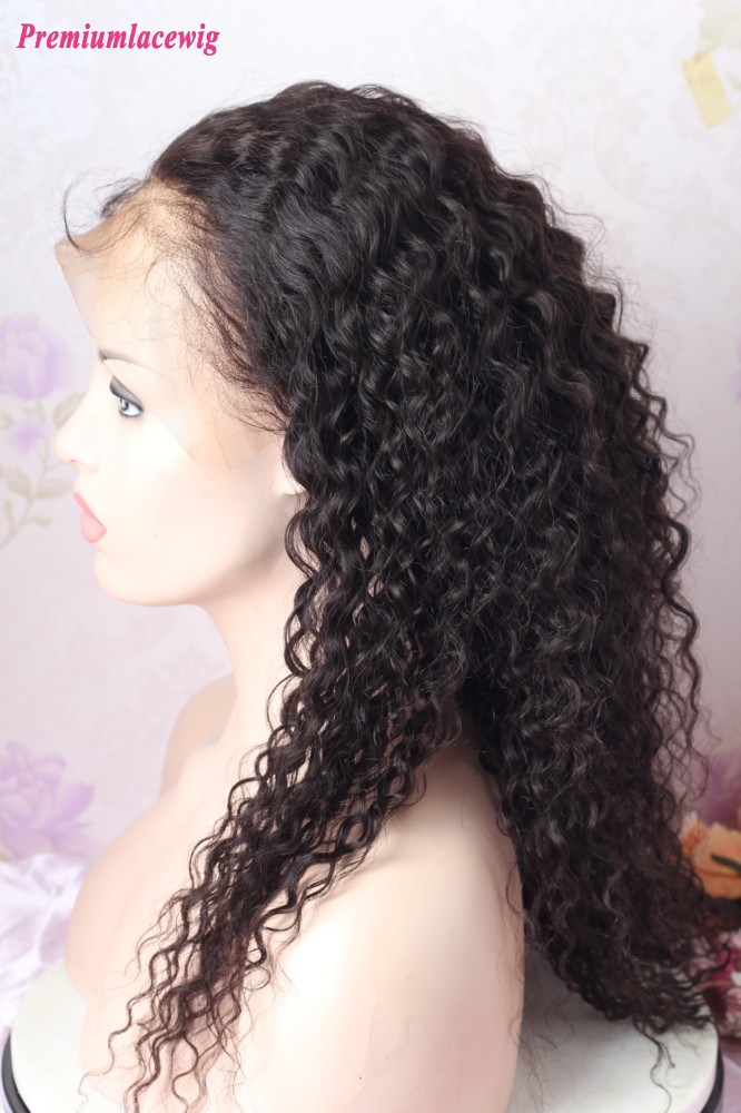 Malaysian Virgin Hair Water Wave 13x4 Lace Front Wig 18inch 150 Density Malaysian Virgin Hair Water Wave 13x4 Lace Front Wig 18inch 150 Density